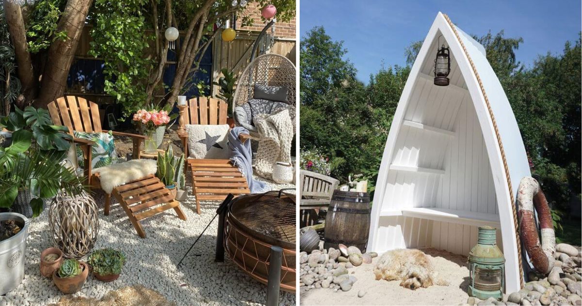 15 Dreamy Beach-Themed Garden Ideas That Bring the Coast to Your Backyard