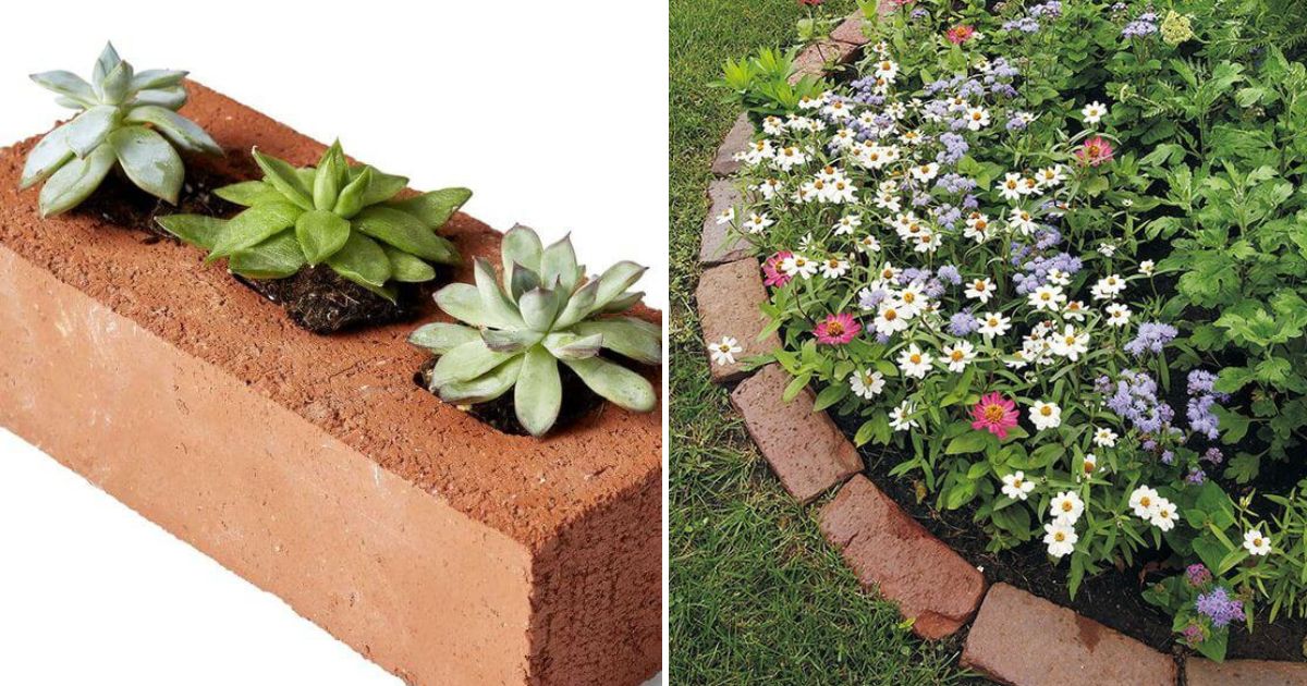 18 Creative DIY Brick Ideas to Spruce Up Your Garden