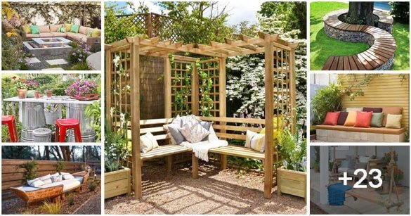 30 Inspiring Outdoor Seating Ideas