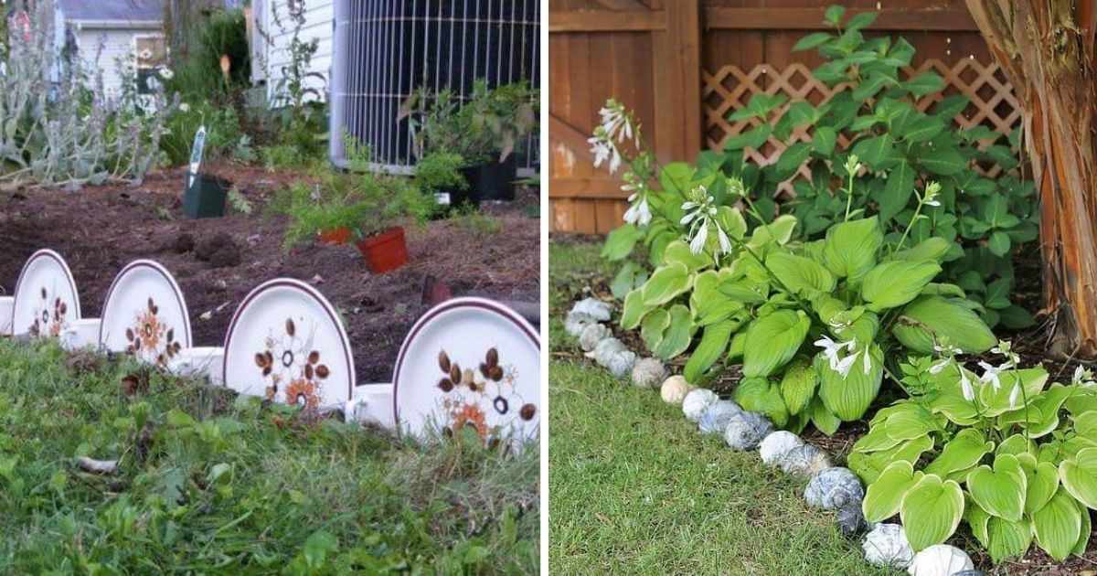 17 Creative DIY Garden Edging Ideas That Add Instant Charm
