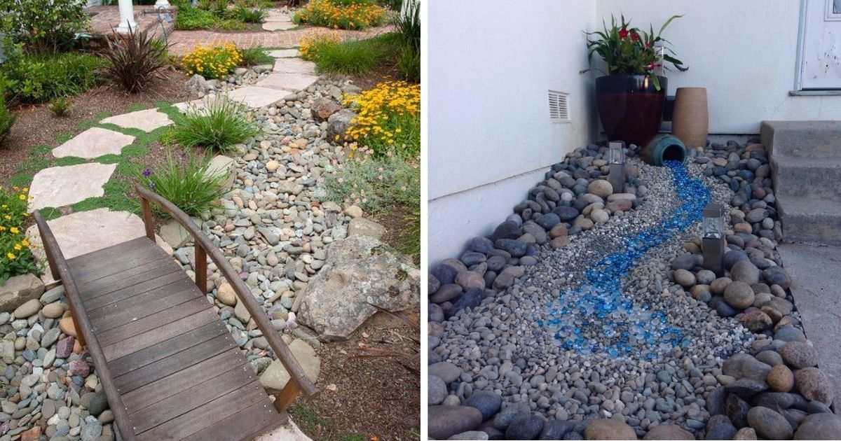26 Genius Dry Riverbed Landscaping Ideas That Solve Drainage Beautifully