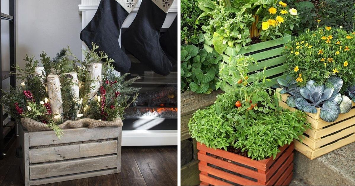 20 Creative and Easy DIY Wooden Crate Projects You’ll Love