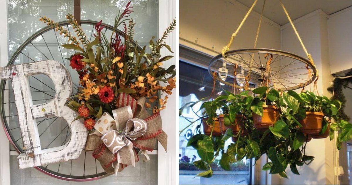 20 Creative DIY Bicycle Wheel Decor Ideas to Brighten Your Home and Garden