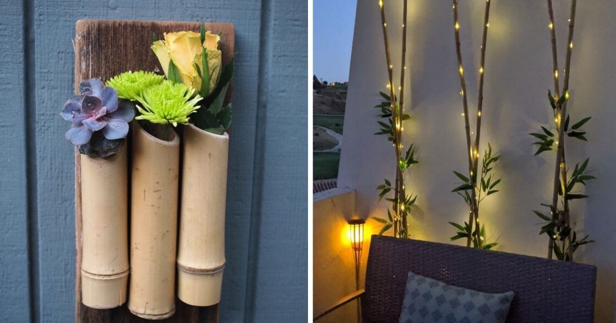 18 Creative DIY Bamboo Home Decor Ideas to Refresh Your Space