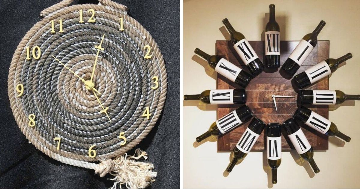 25 Creative DIY Faux Wall Clock Ideas to Add Style and Charm to Your Home