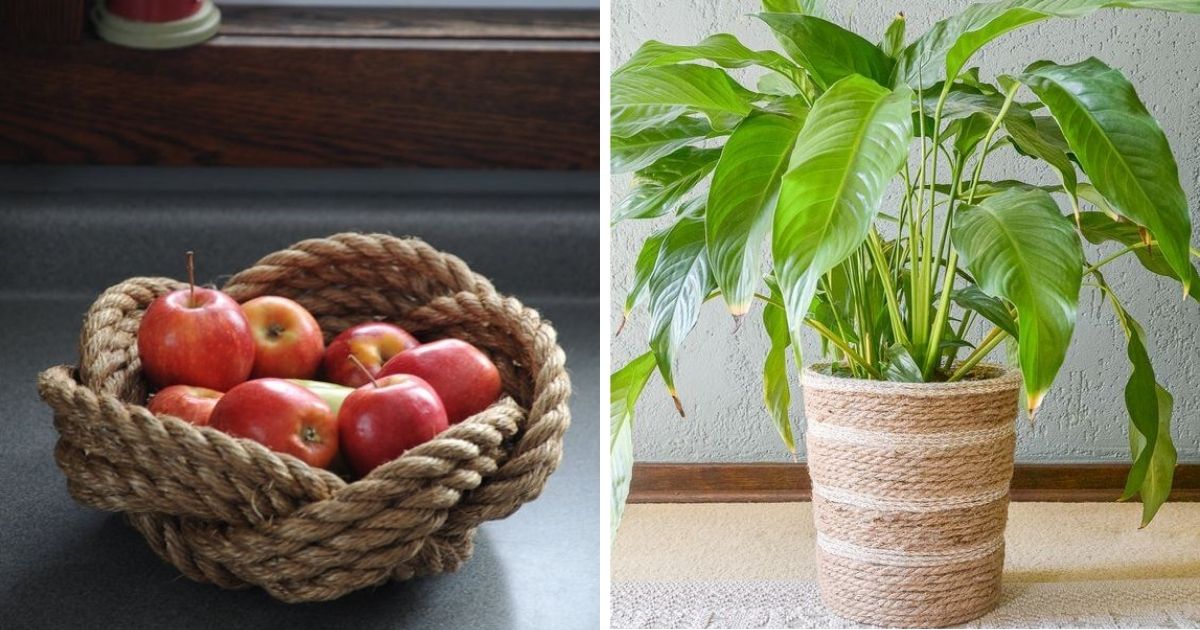 20 Creative Nautical Rope DIY Crafts To Bring Coastal Charm Home