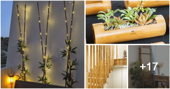 21 Creative DIY Bamboo Home Decor Ideas
