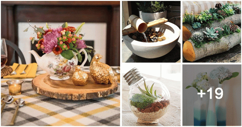 24 Easy DIY Ideas To Place On Tabletop