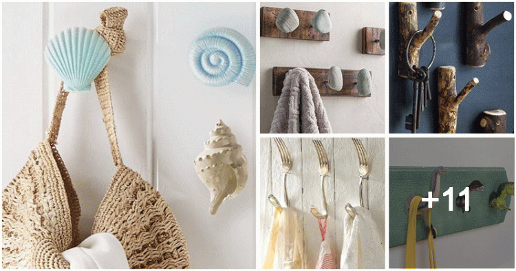 DIY Unusual Wall Hook Ideas