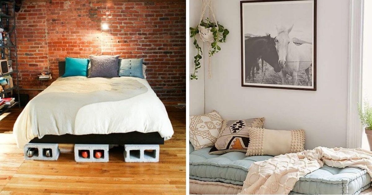 Crazy DIY Bed Frame Ideas You Can Easily Build at Home