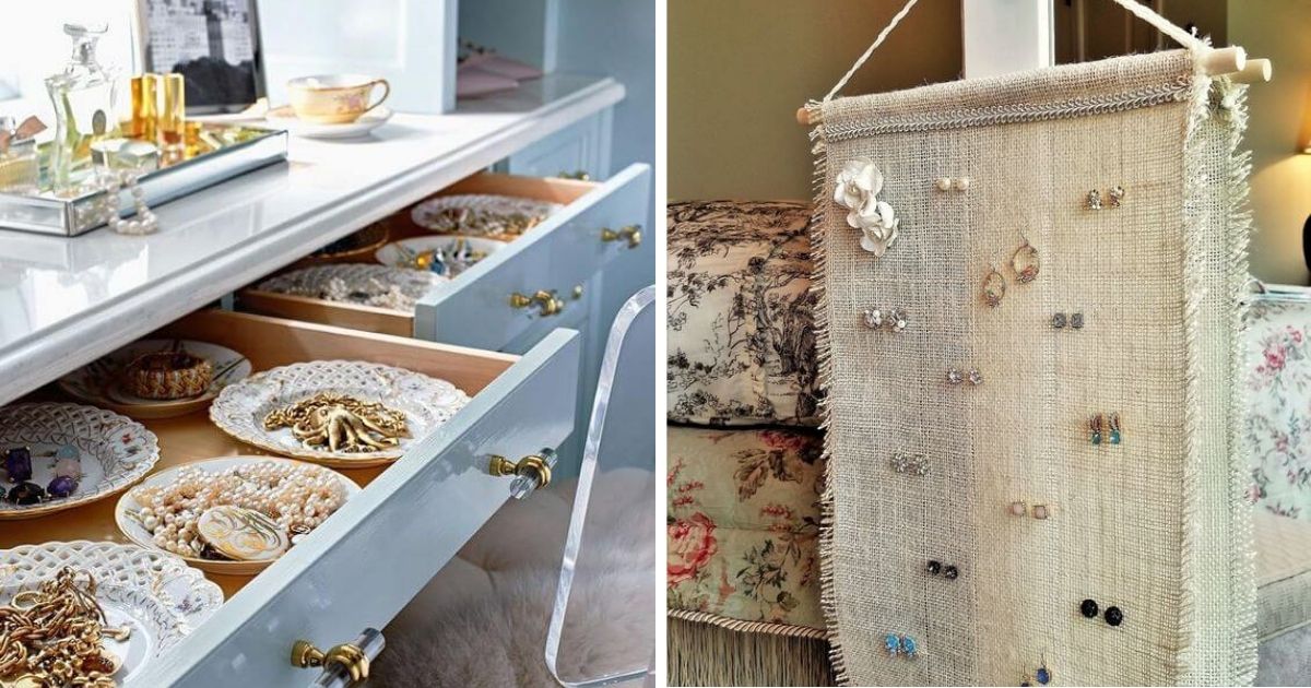 28 Creative And Unique DIY Jewelry Storage Ideas