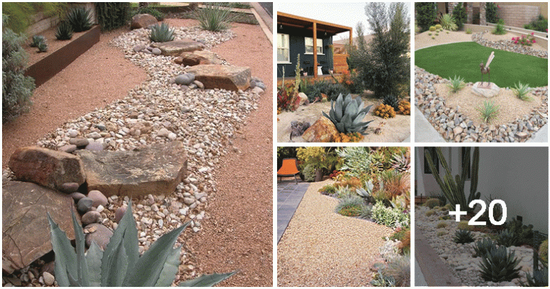 25 Stunning Front Yard Desert Landscaping Ideas