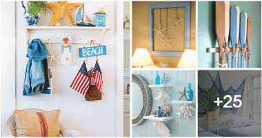 30 DIY Beach Theme Home Decor Projects Ideas