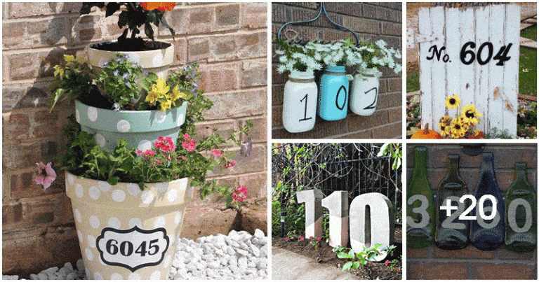 25 Creative House Number Ideas