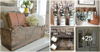 30 Easy DIY Vintage Home Decor Ideas