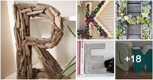 23 Cool DIY Letter Ideas