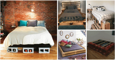 Crazy DIY Bed Frame Ideas You Can Easily Build at Home