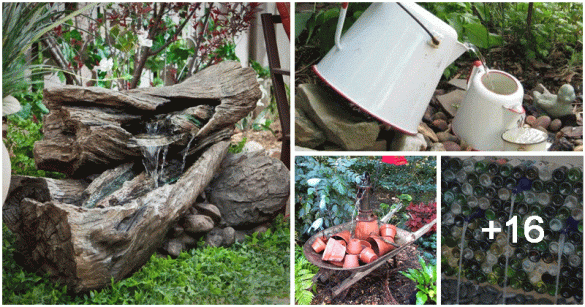 20 Easy DIY Outdoor Water Feature Ideas