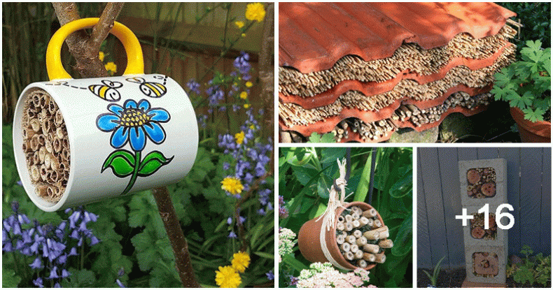 20 DIY Bug Hotel Ideas For Your Garden