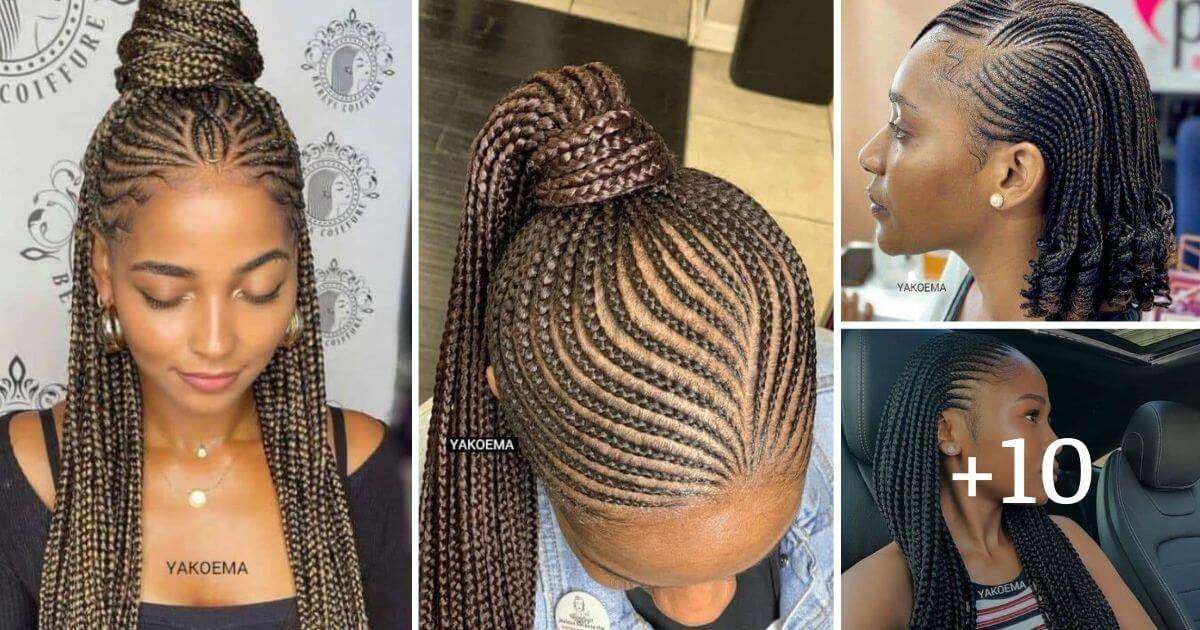 11 Unique And Trendy Cornrow Hairstyles