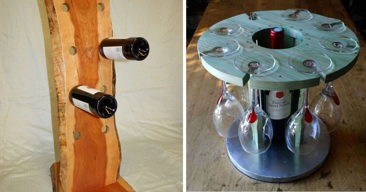 20 Creative DIY Wine Rack Ideas That Elevate Your Home Décor