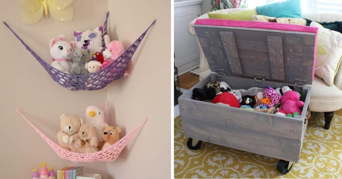 26 DIY Kid Toy Storage Ideas to Organize Clutter with Ease