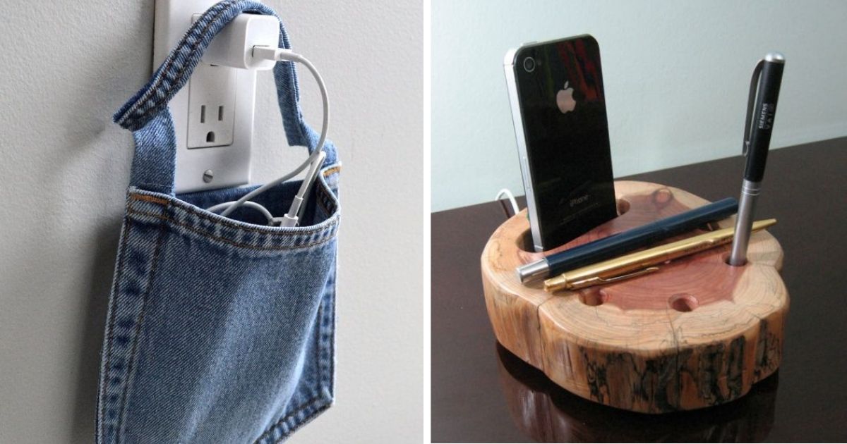 18 Clever and Easy DIY Phone Stand Ideas You Can Make at Home