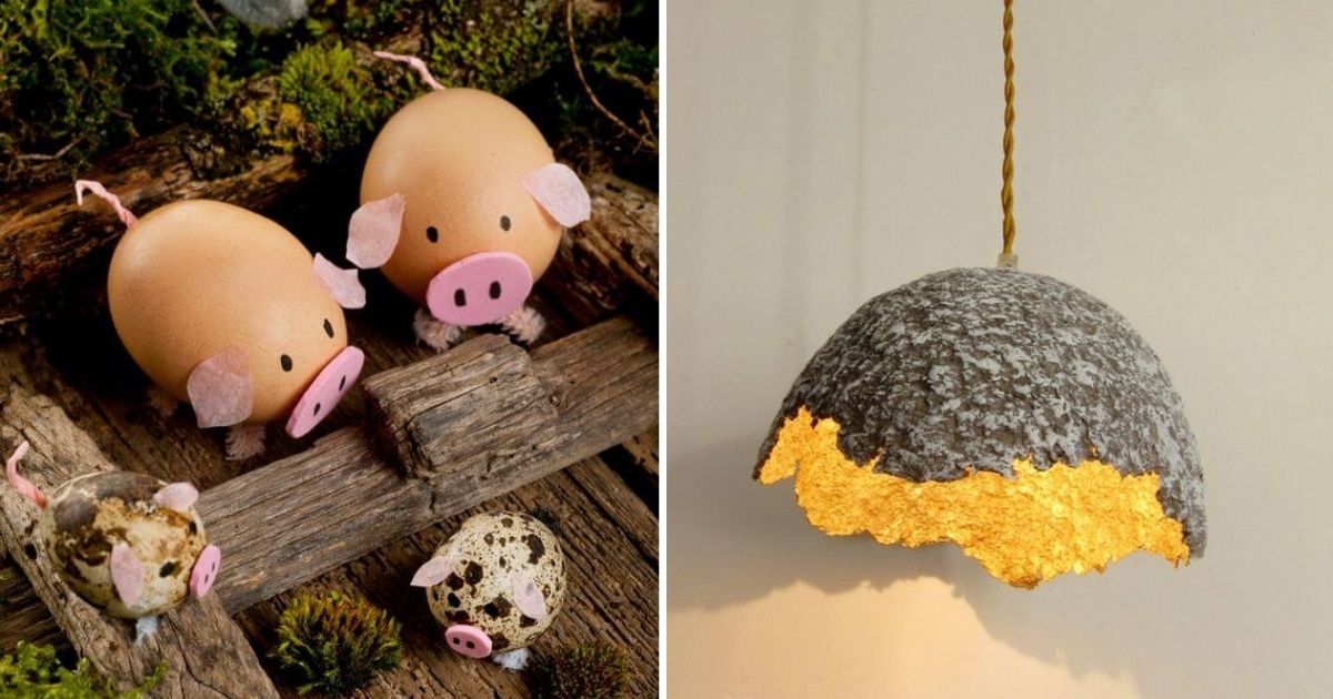 Fun Eggshell Craft Ideas To Decor Your Home