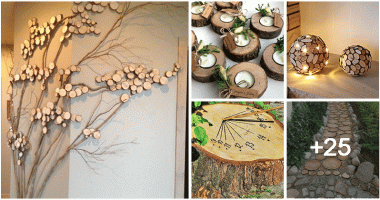 30 Easy and Creative Wood Slice Crafts