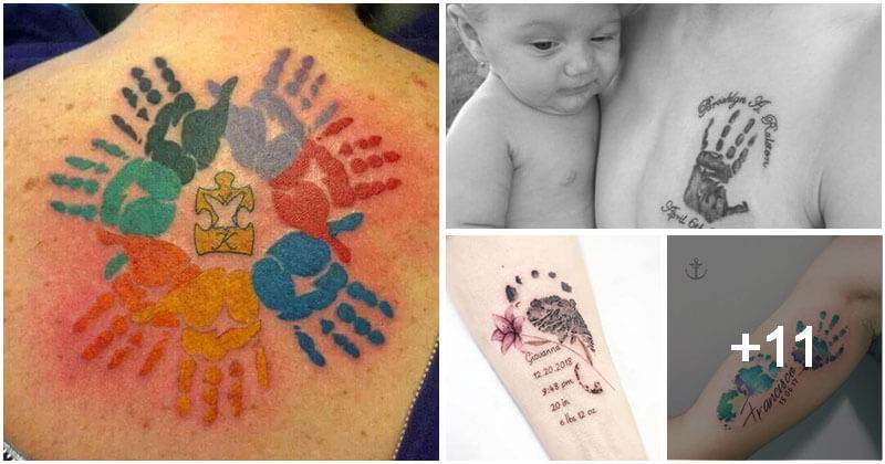 14 Handprint Tattoo Ideas You’ll Love At The First Sight