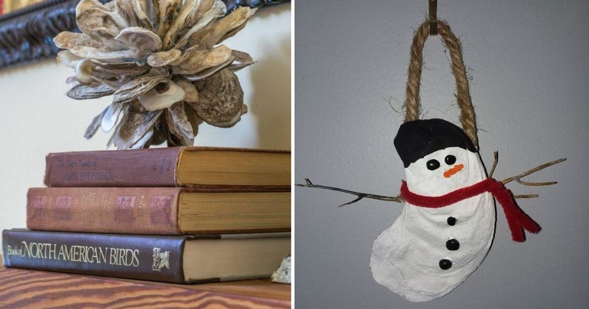 20 Beautiful Ways to Repurpose Oyster Shells