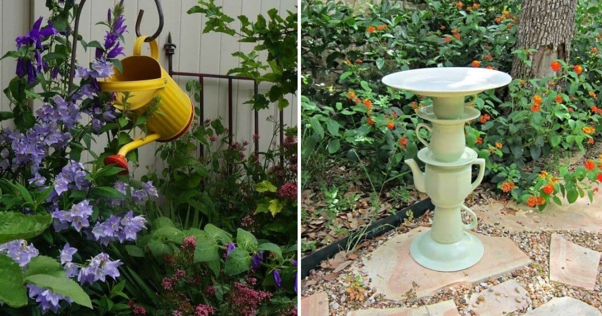 26 Cool Garden Corner Art Ideas
