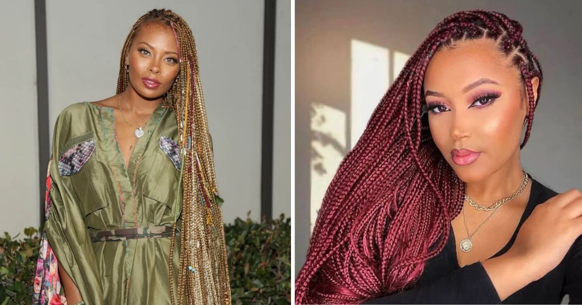 16 Inspiring Ways To Style Your Box Braids