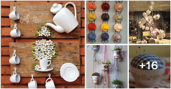 21 Amazing Teacup Craft Ideas