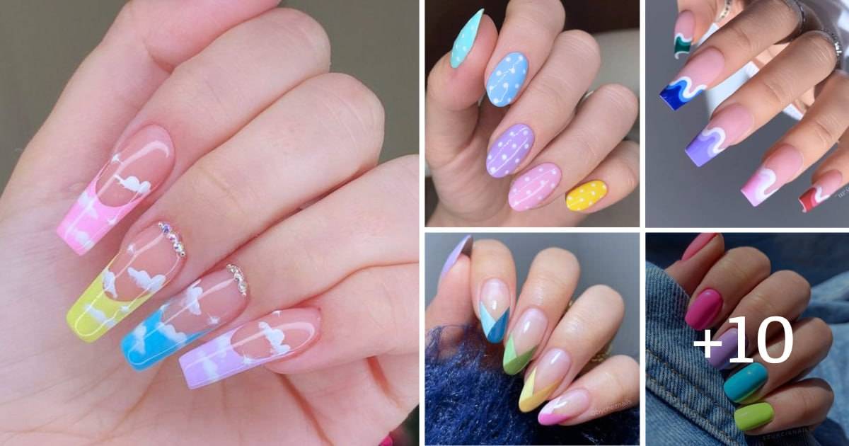 Chill Out With The Most Trending Colorful Nail Vibes