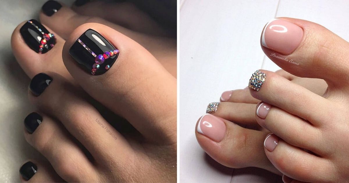 12 Attractive Toenail Designs For Both Fashionable And Casual Girls ...