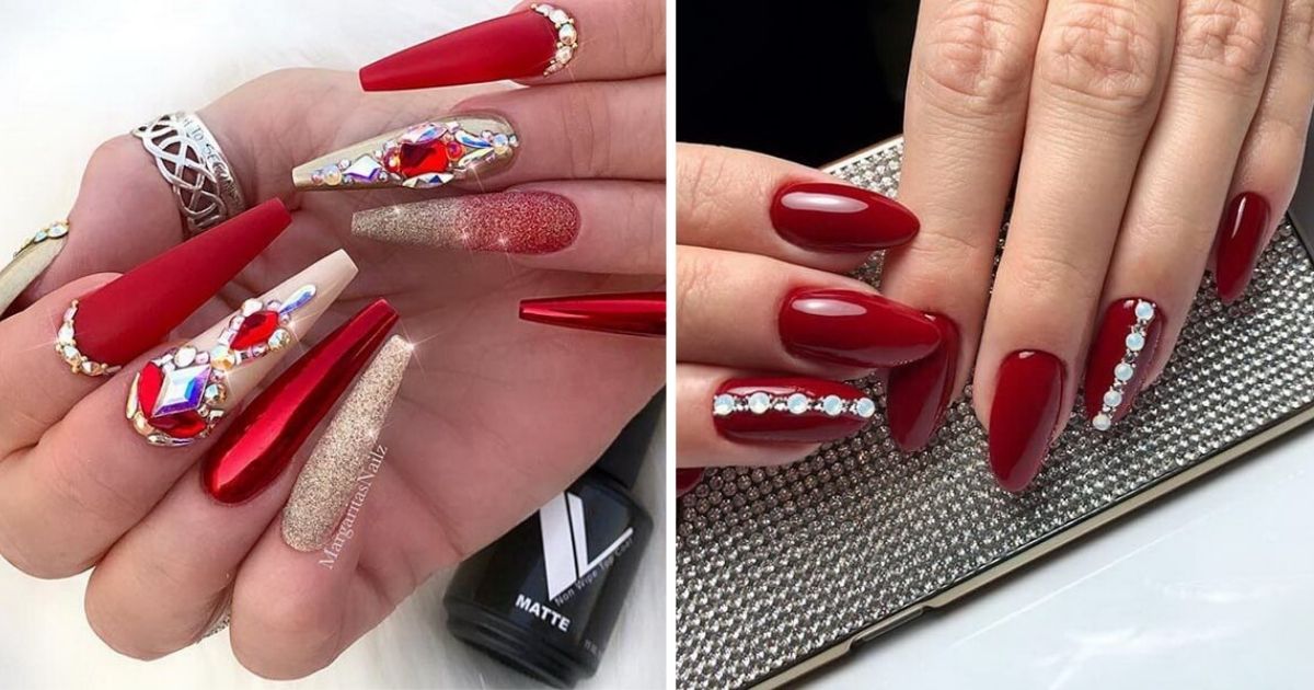 30+ Awesome Red Manicure Ideas To Copy