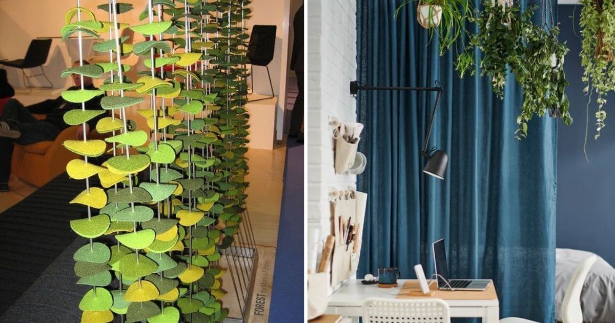 Creative Recycling Room Divider Ideas