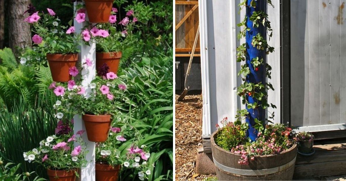 20 Creative Tower Garden Ideas That Transform Small Spaces