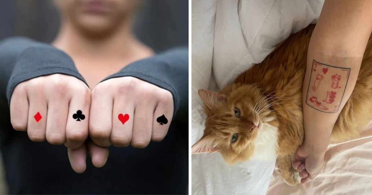 20+ Gorgeous Playing Card Tattoo Ideas And Meanings