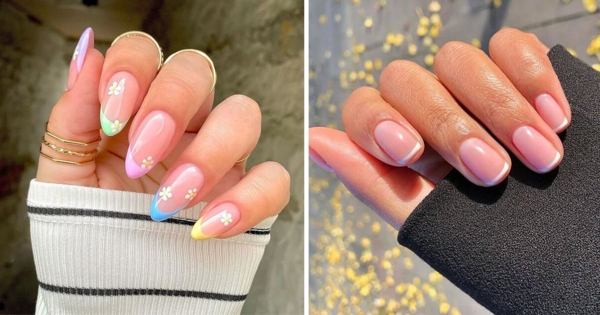 30 New Ways To Wear Cool French Tip Manicure