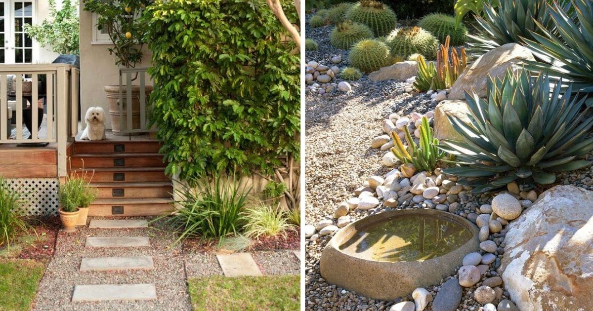 21 Shimmering Landscaping Ideas Using Gravel