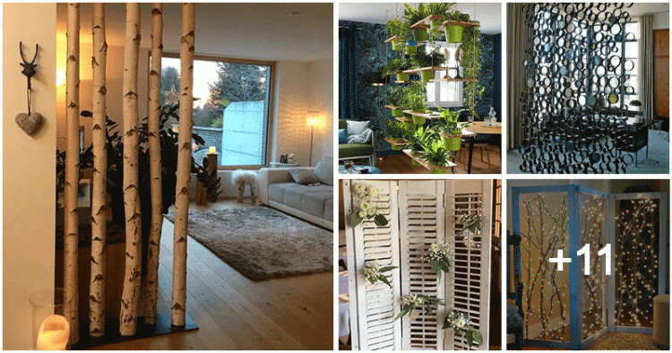 Creative Recycling Room Divider Ideas