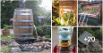 25 Outdoor Water Feature Ideas Made From Recycled Materials