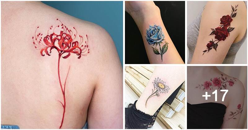 20 Flower Tattoo Ideas To Make You Bloom Forever