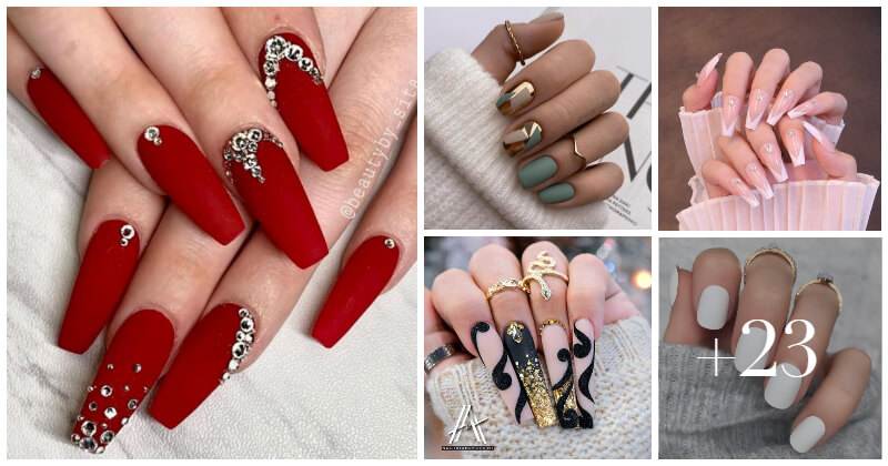 Top Unique Colors Matte Nails Art That Should Try This Season To