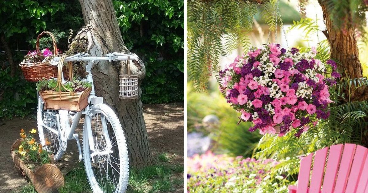 20 Cool Ideas To Decorate A Tree In The Garden