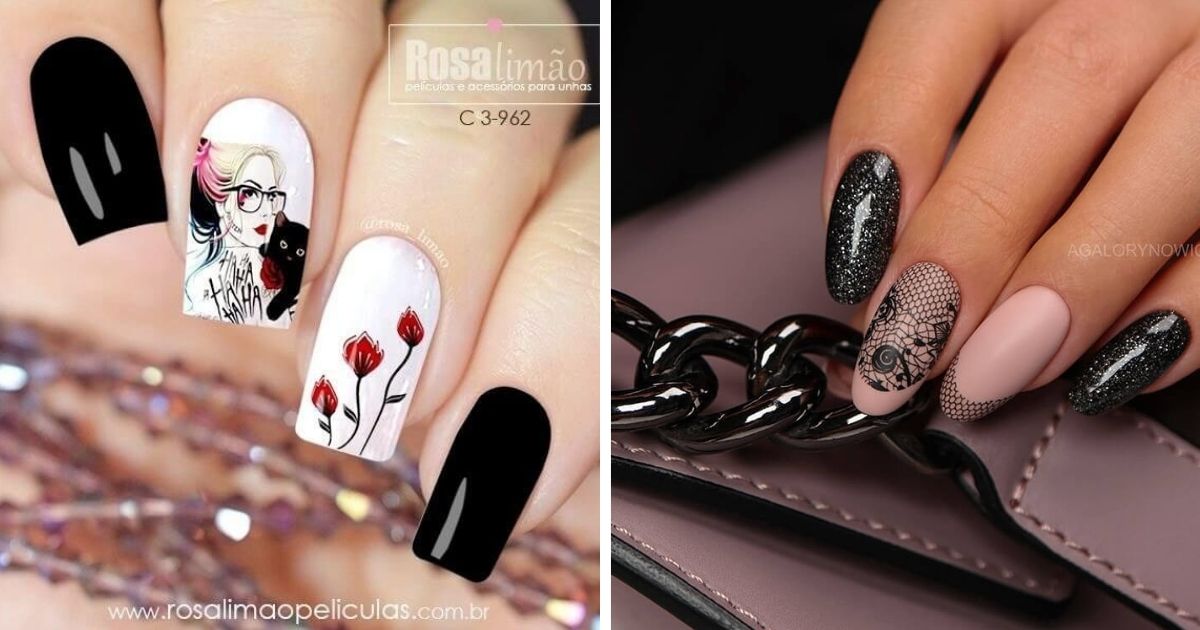 20 Trendy Foil Nail Designs That Bring Out Your Creative Side