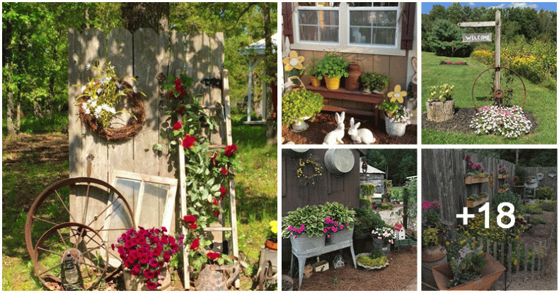 23 Spring Garden Decoration Ideas
