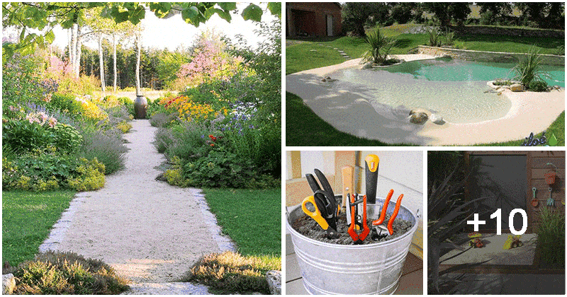 14 Impressive Garden Ideas By Using Sand